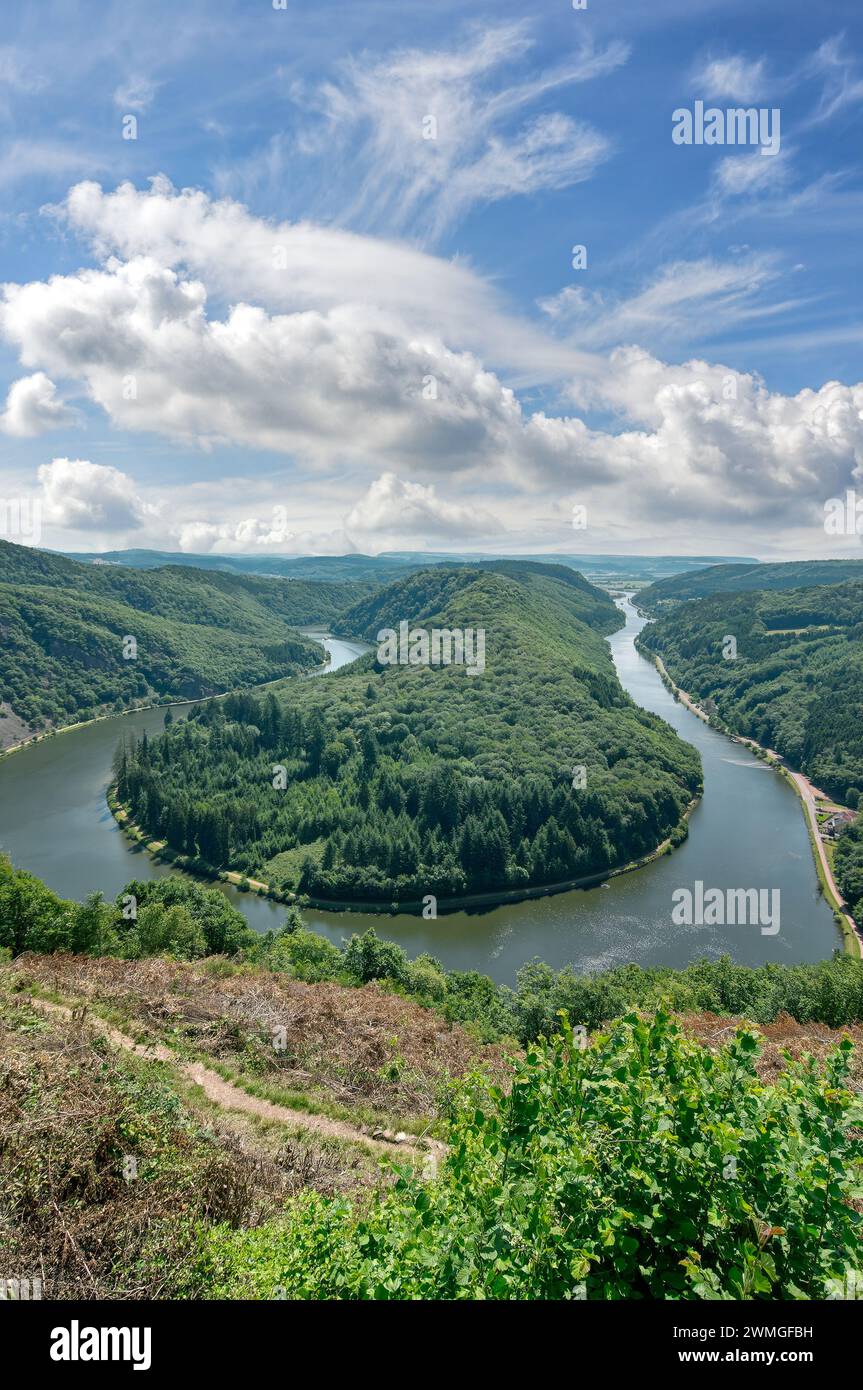Saar river loop hi-res stock photography and images - Alamy