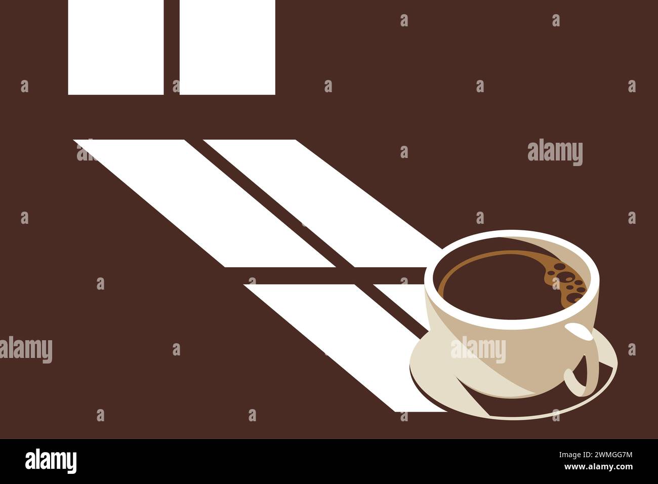 Coffee cup illustration hi-res stock photography and images - Alamy