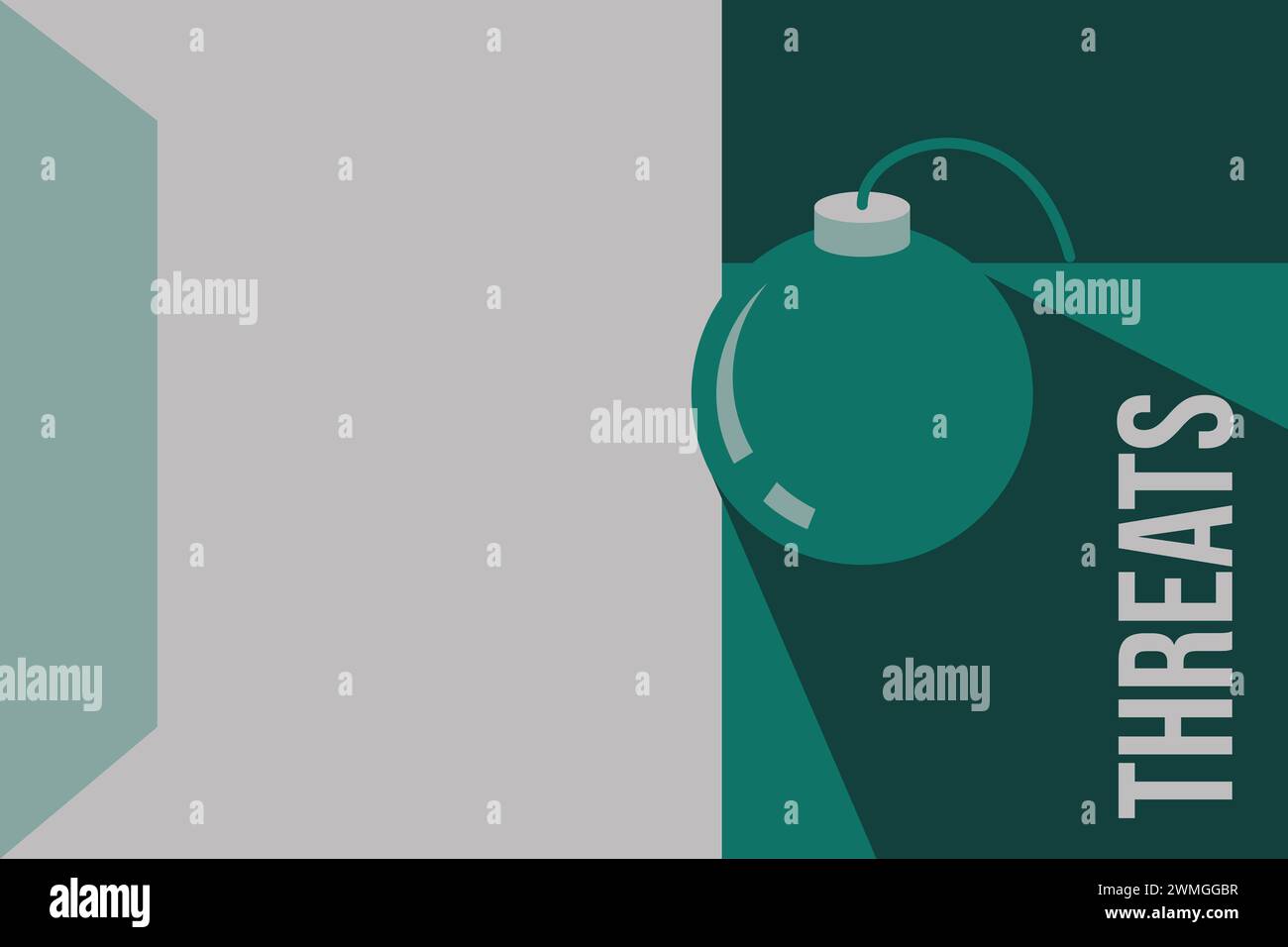 The bomb infographic with text space. Design template for presentation ...