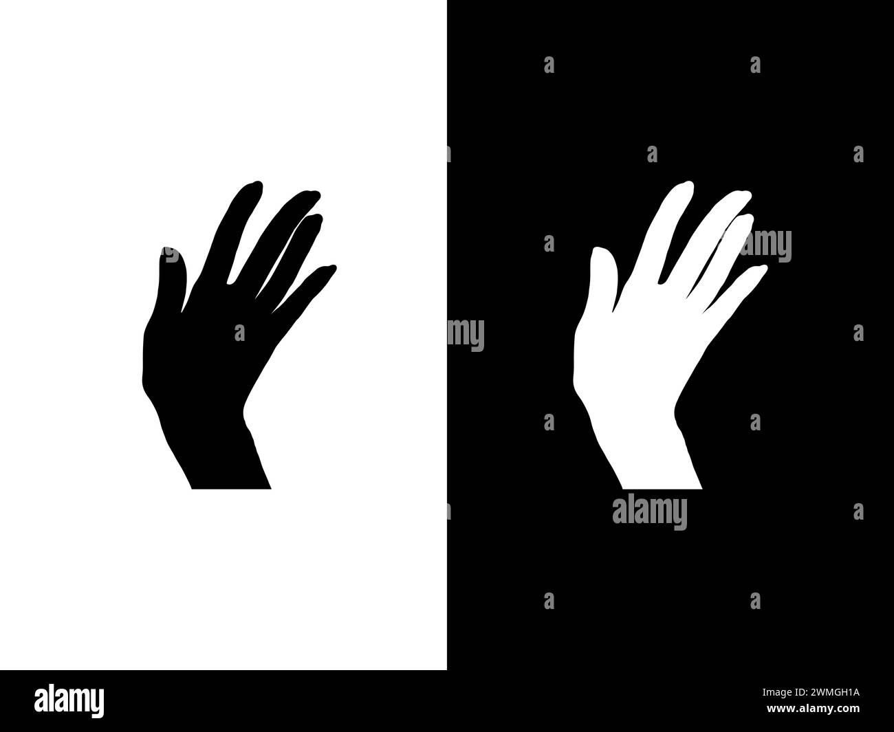 Art illustration design concpet icon black white logo isolated symbol ...