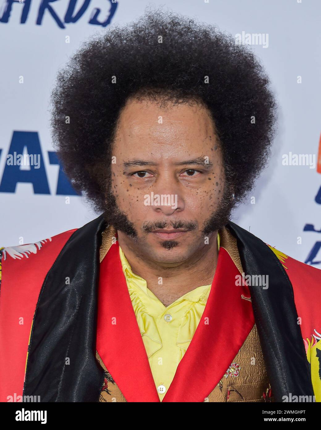 SANTA MONICA, LOS ANGELES, CALIFORNIA, USA - FEBRUARY 25: Boots Riley ...