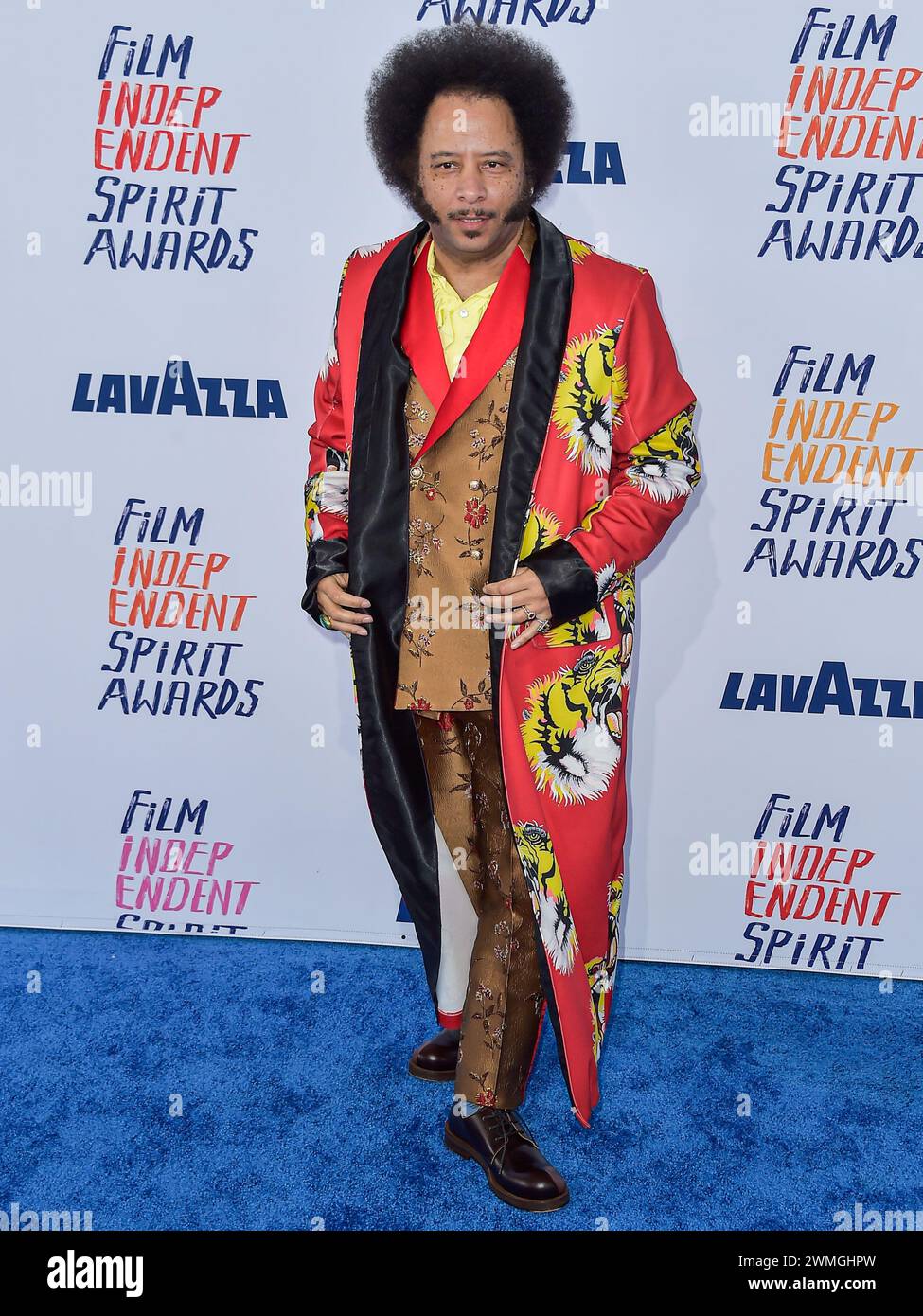 SANTA MONICA, LOS ANGELES, CALIFORNIA, USA - FEBRUARY 25: Boots Riley ...