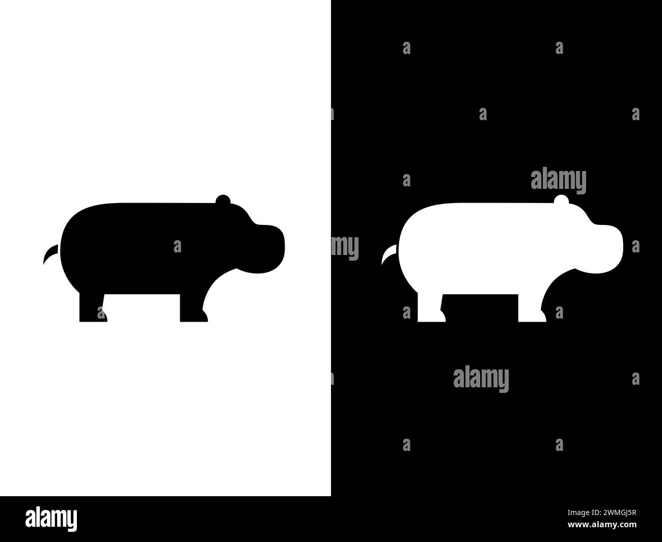 Art illustration design concpet icon black white logo isolated symbol ...