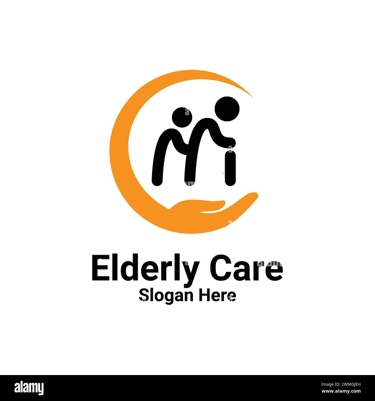 Family Care Logo Design Vector Element Abstract Simple Mascot Style ...