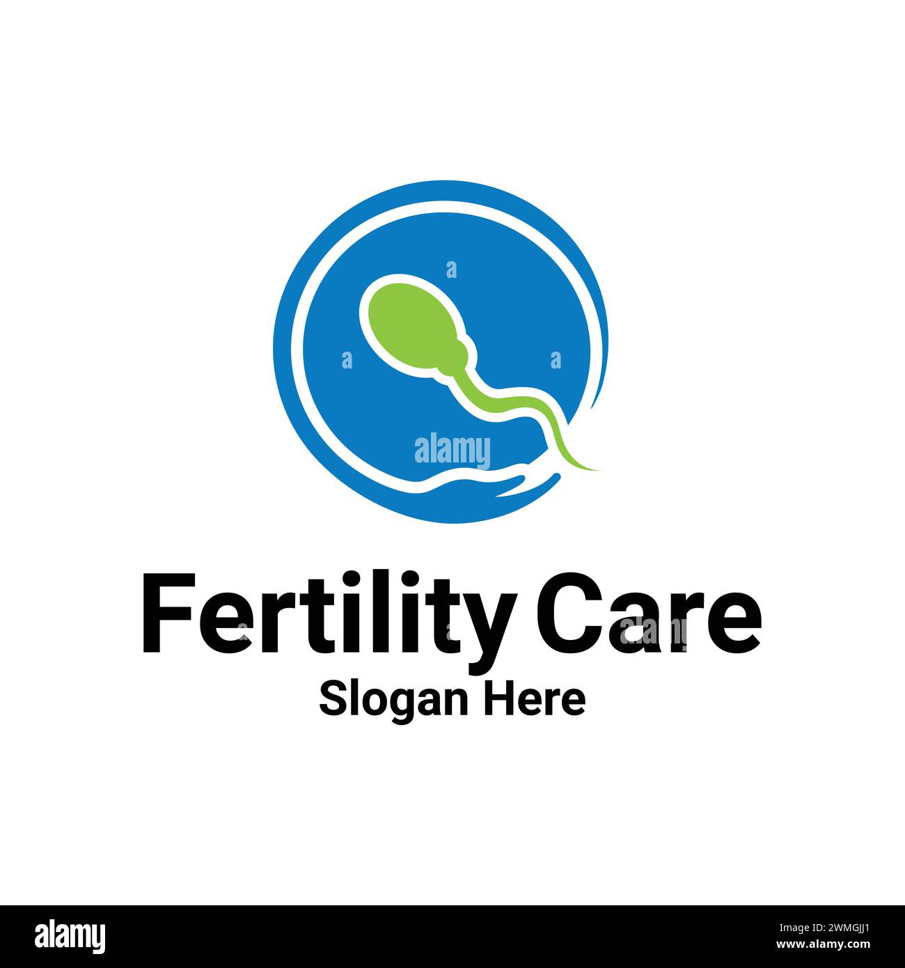 Fertility Care Logo Design. Sperm Sign Symbol Logo Icon Illustration ...