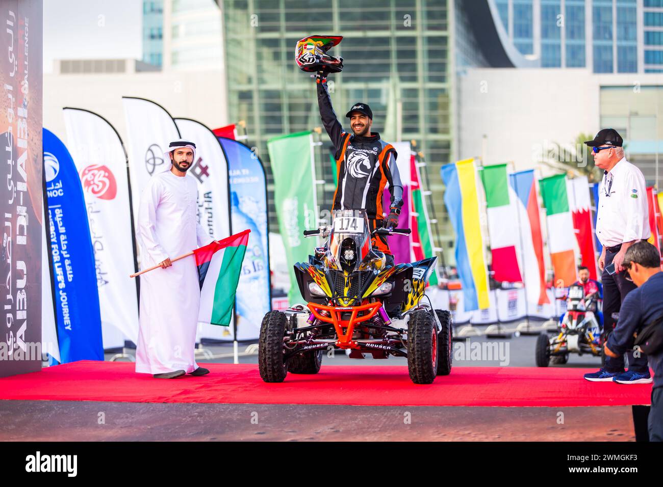 174 AHLI Abdulaziz (ARE), Yamaha YFM 700R Raptor, FIM W2RC, ambiance ...