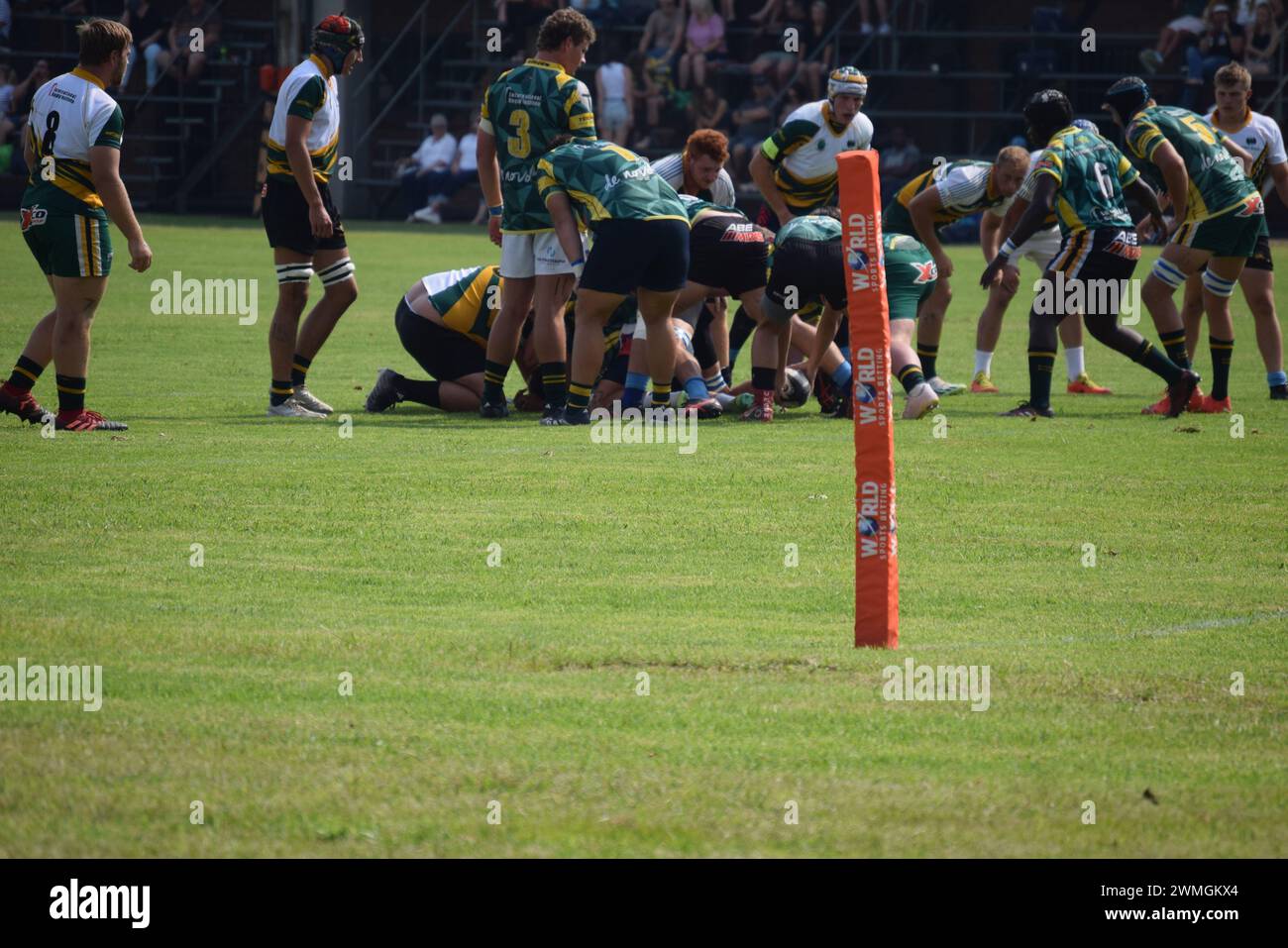 Under 20 Rugby Player and Fans Stock Photo - Alamy