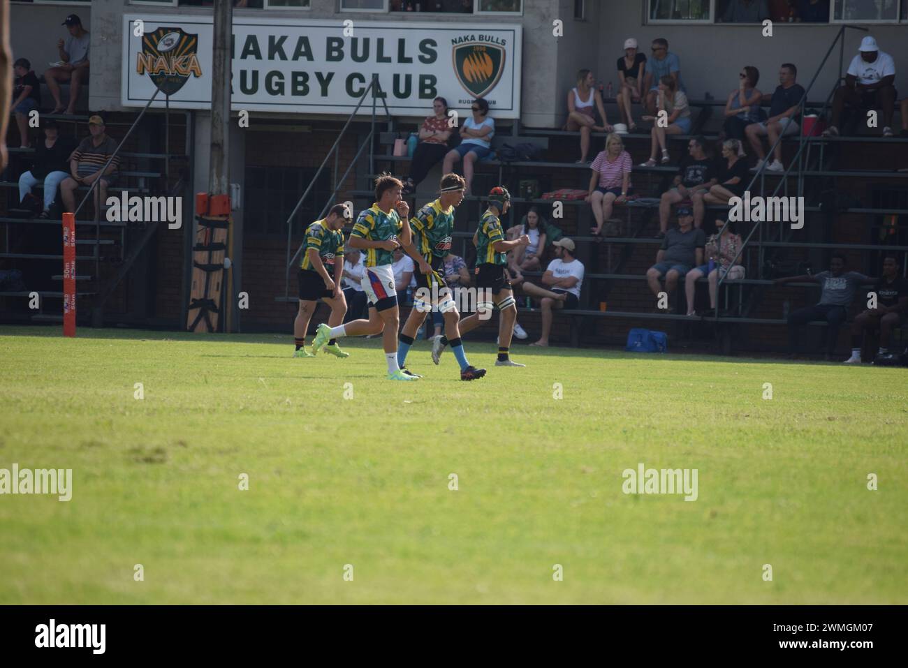 Under 20 Rugby Player and Fans Stock Photo - Alamy