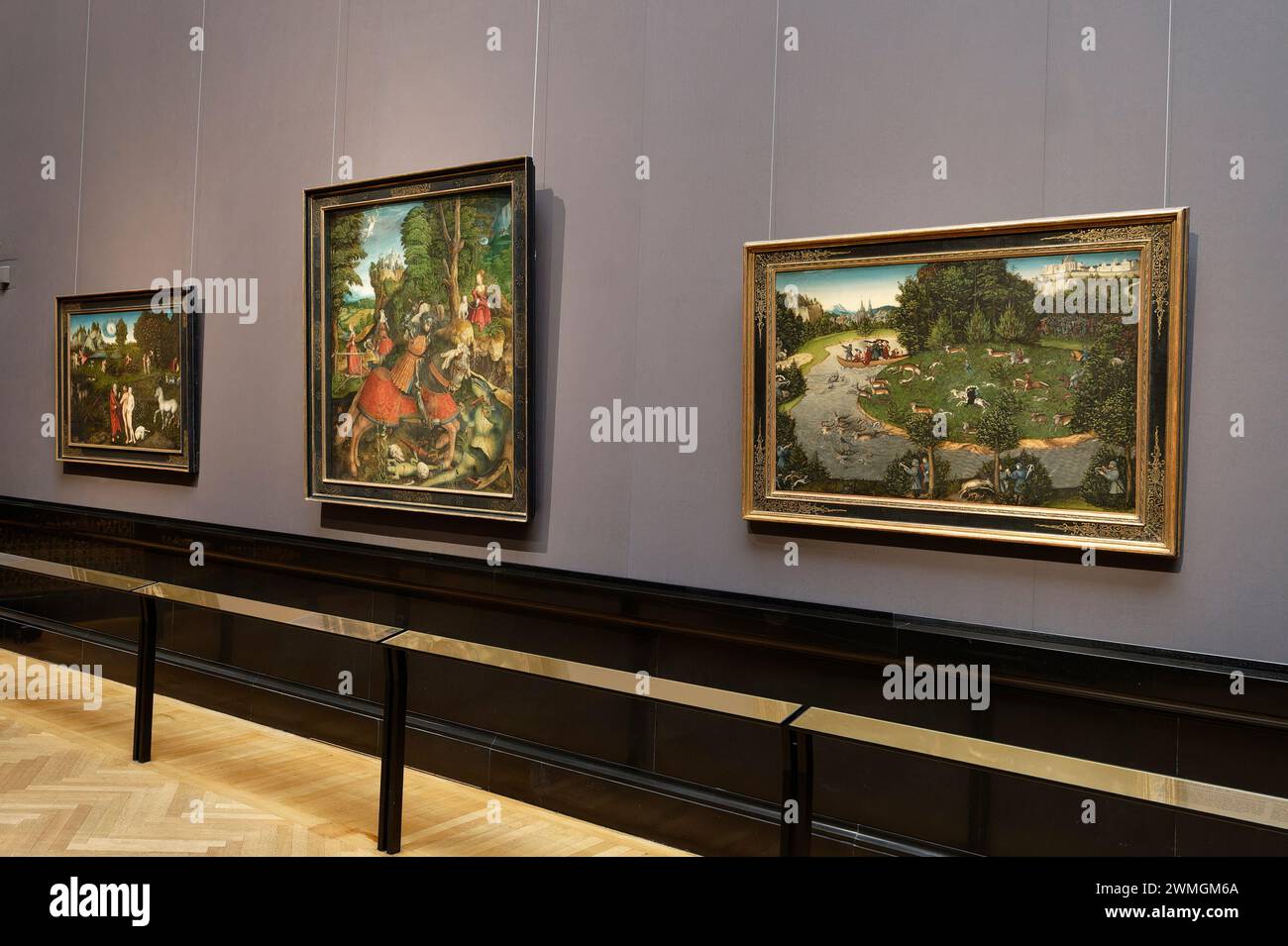 Vienna, Austria. The picture gallery of the Vienna Art History Museum (KHM Stock Photo - Alamy