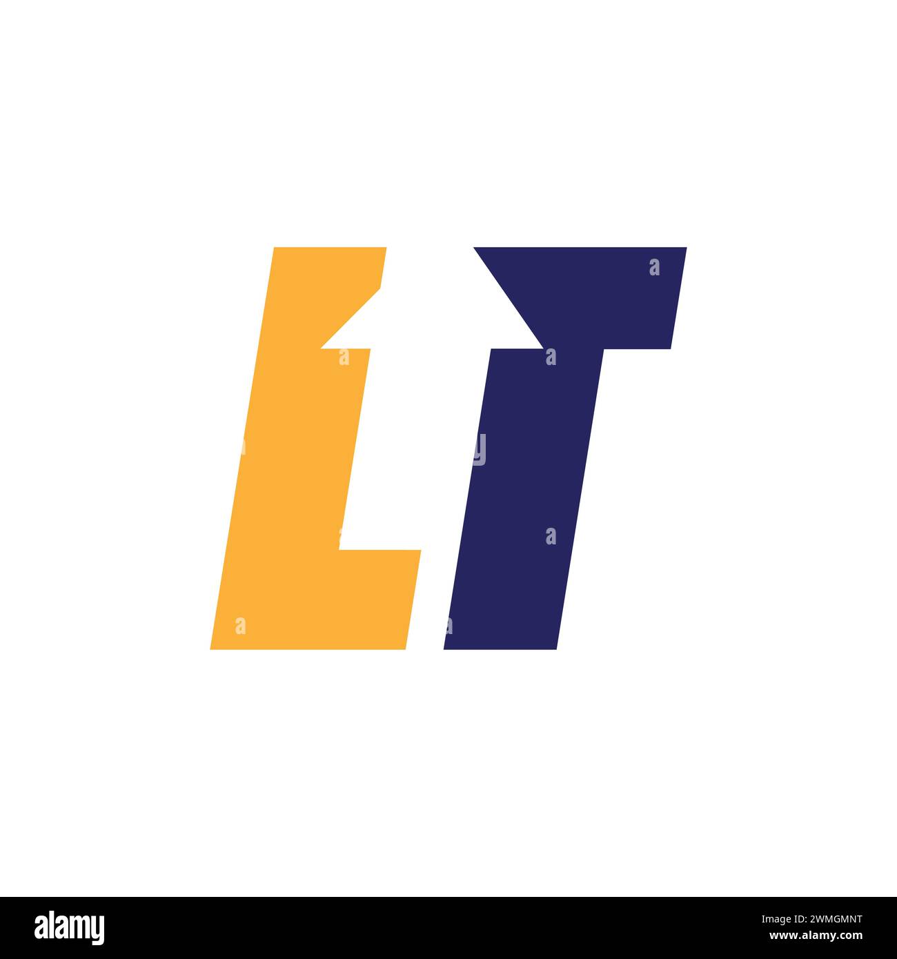 Initial lt arrow letter logo design template . Initial LT letter logo ...
