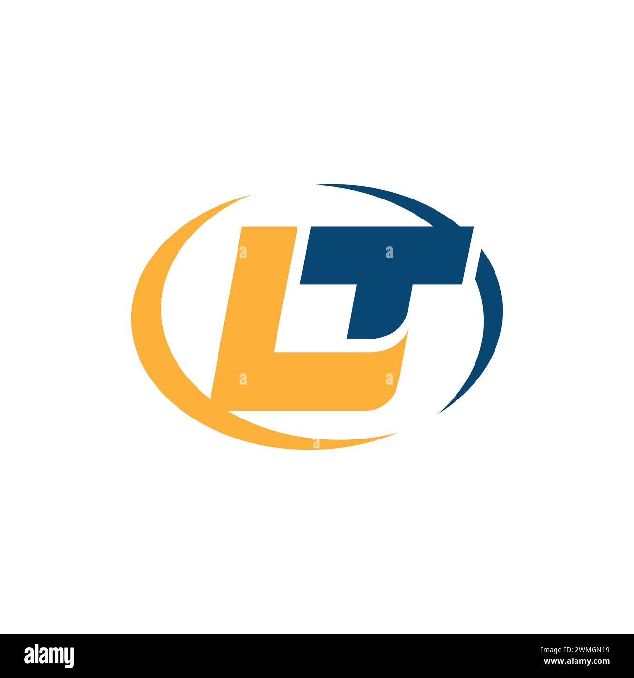 Initial lt letter logo design template abstract vector image. LT logo ...