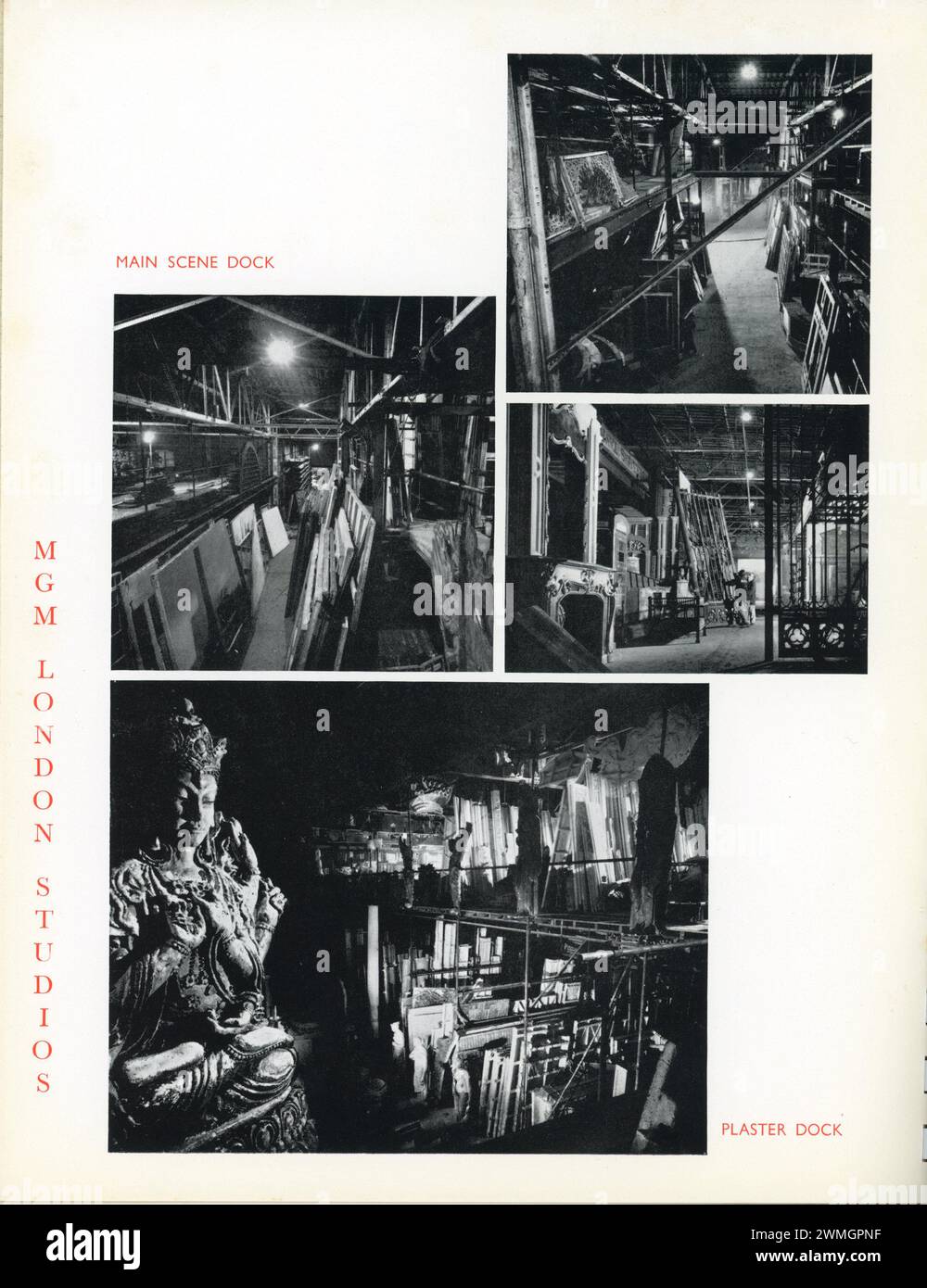Main Scene Dock and Plaster Dock of METRO GOLDWYN MAYER LONDON ...