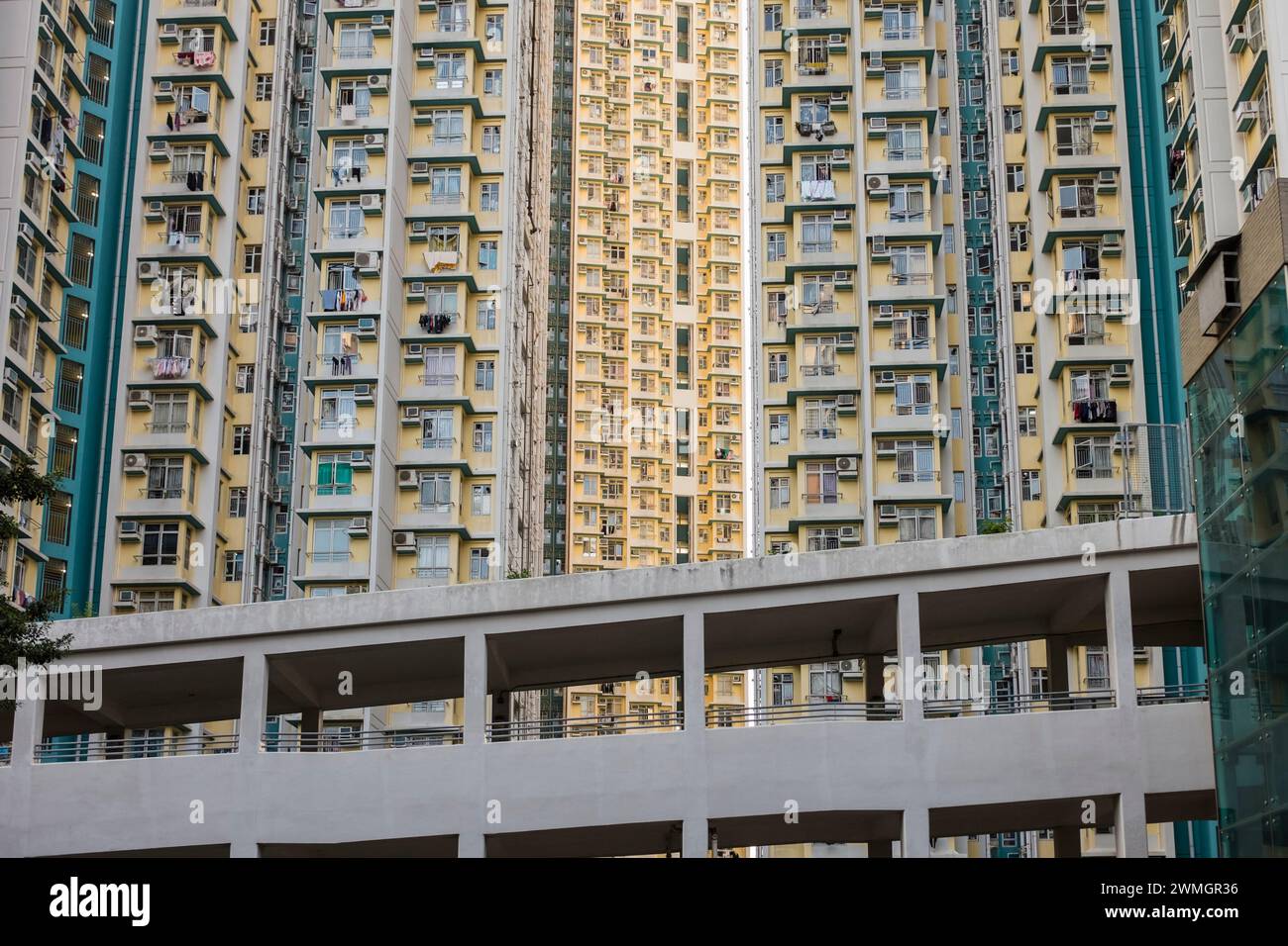 High rise apartment blocks in Hong Kong China Stock Photo - Alamy