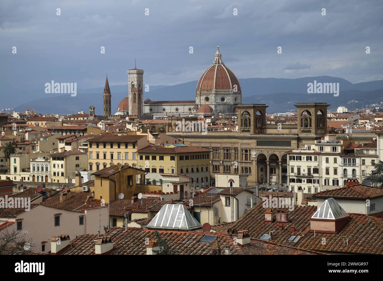 Italien Florenz Toskana Cattedrale di Santa Maria del Fiore Piazza del ...