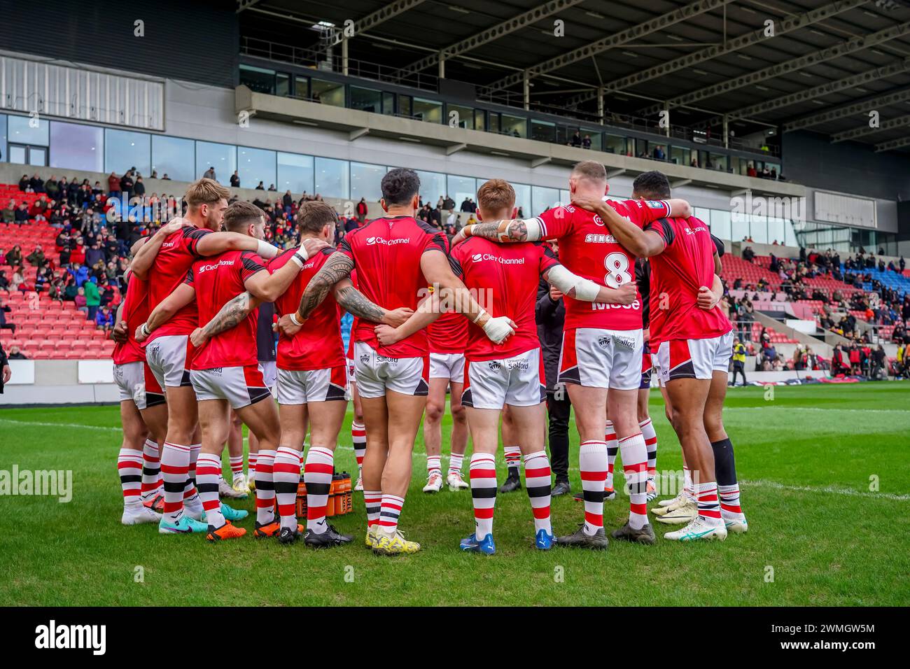 Salford red devils rugby team hi-res stock photography and images - Alamy