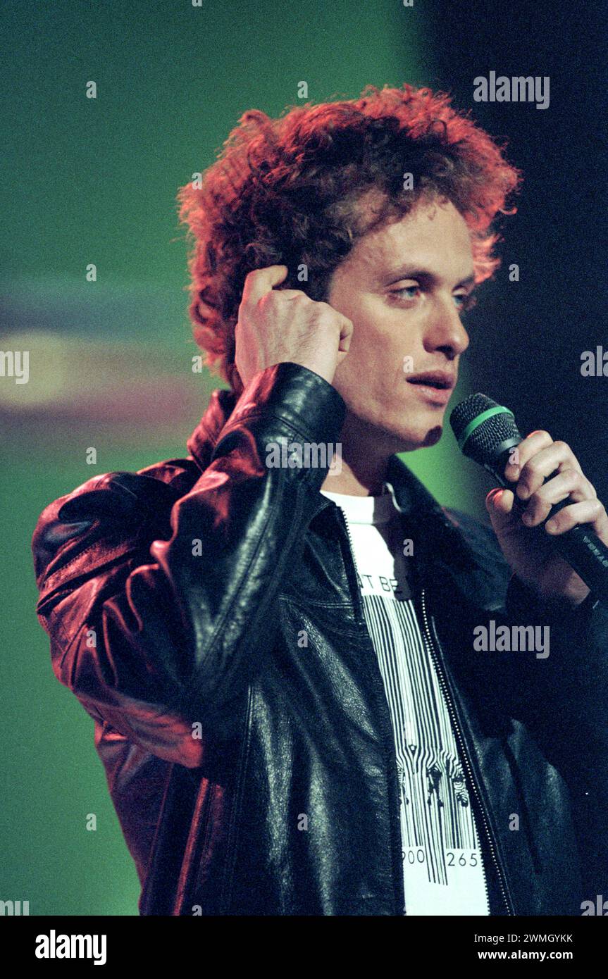 Milan Italy 1997-03-30: Niccolò Fabi,Italian singer,during the ...