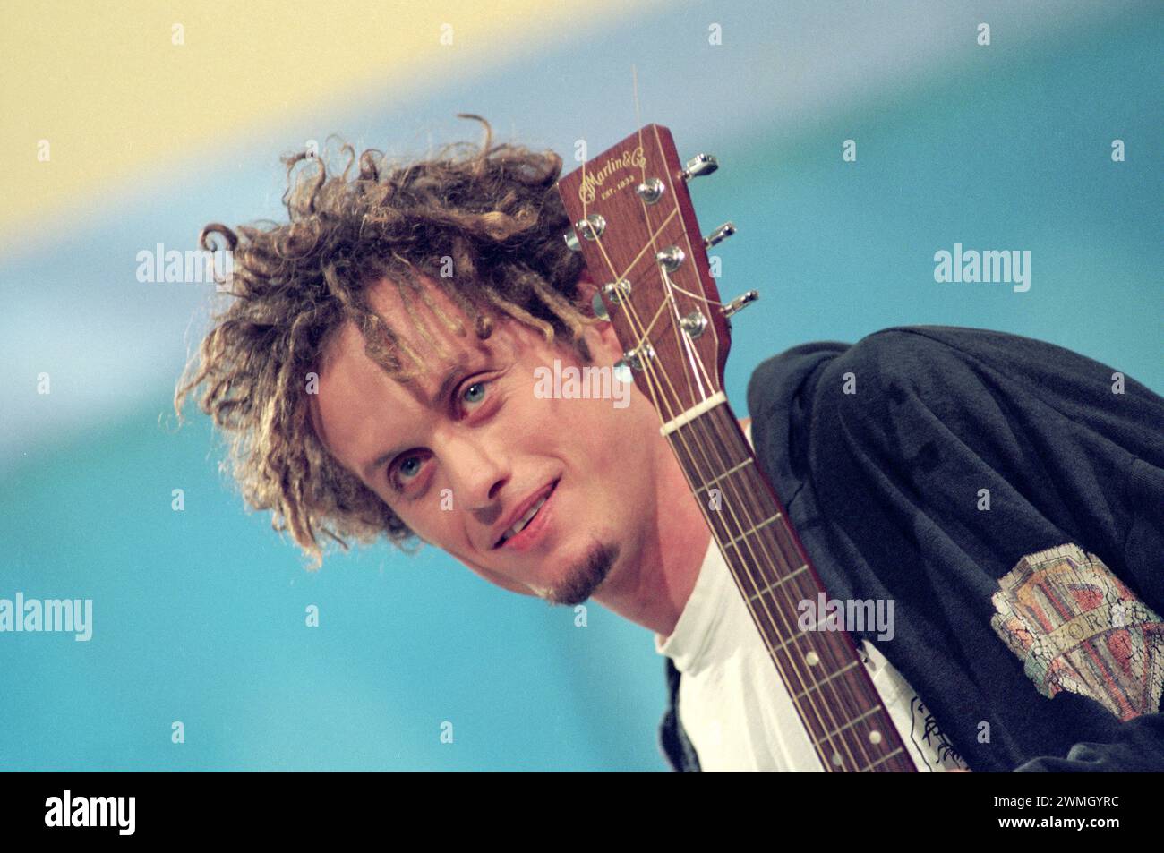 Milan Italy 1997-05-15: Niccolò Fabi,Italian singer,during the ...