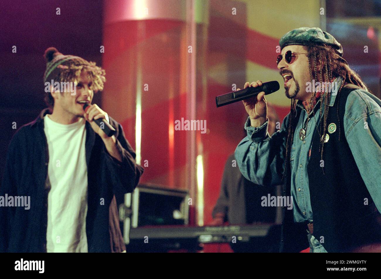 Milan Italy 1997-05-15: Niccolò Fabi, Italian singer, and Sir Oliver ...