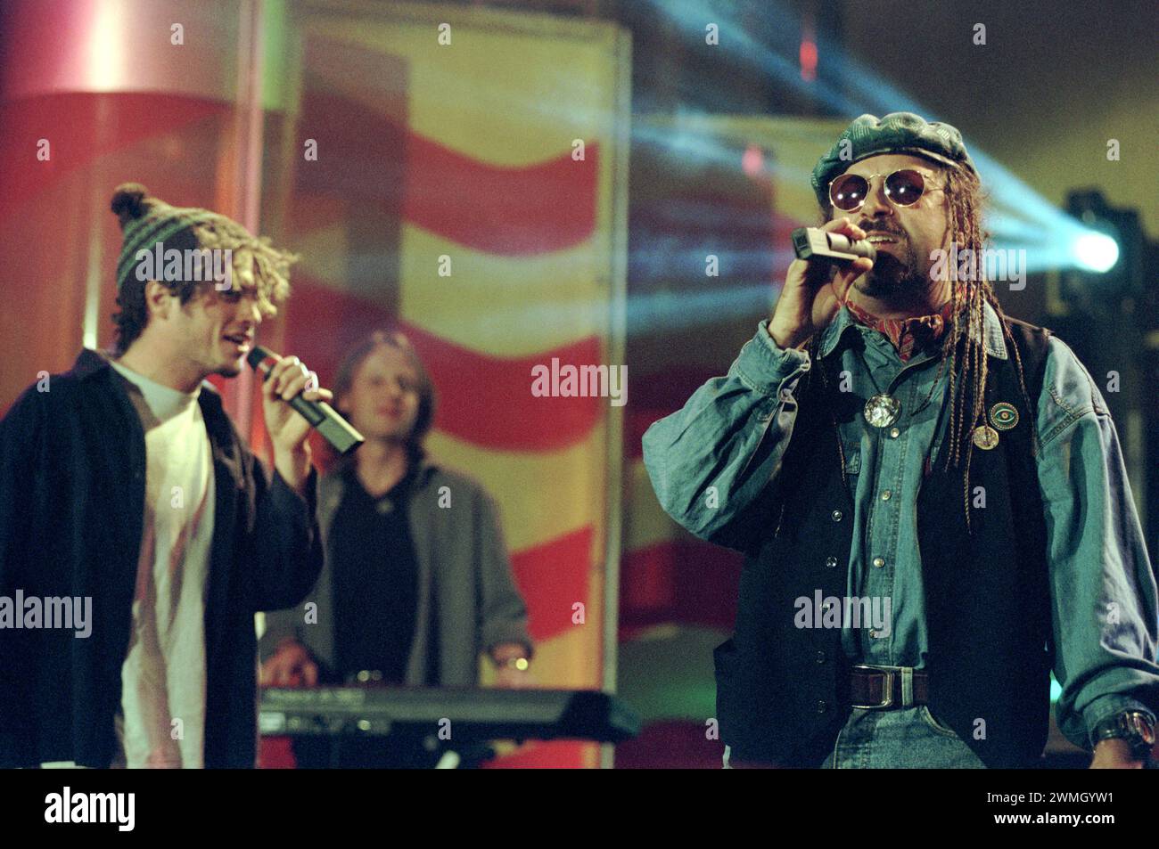 Milan Italy 1997-05-15: Niccolò Fabi, Italian singer, and Sir Oliver ...