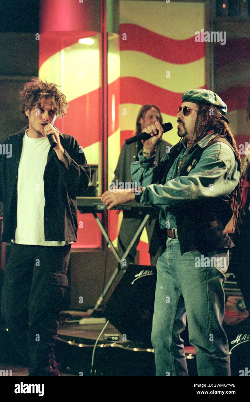 Milan Italy 1997-05-15: Niccolò Fabi, Italian singer, and Sir Oliver ...