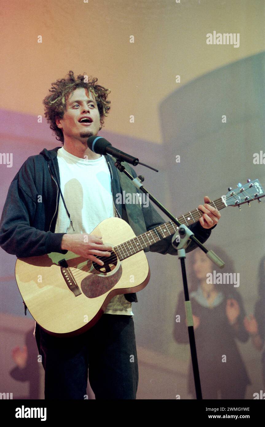 Milan Italy 1997-05-15: Niccolò Fabi,Italian singer,during the ...