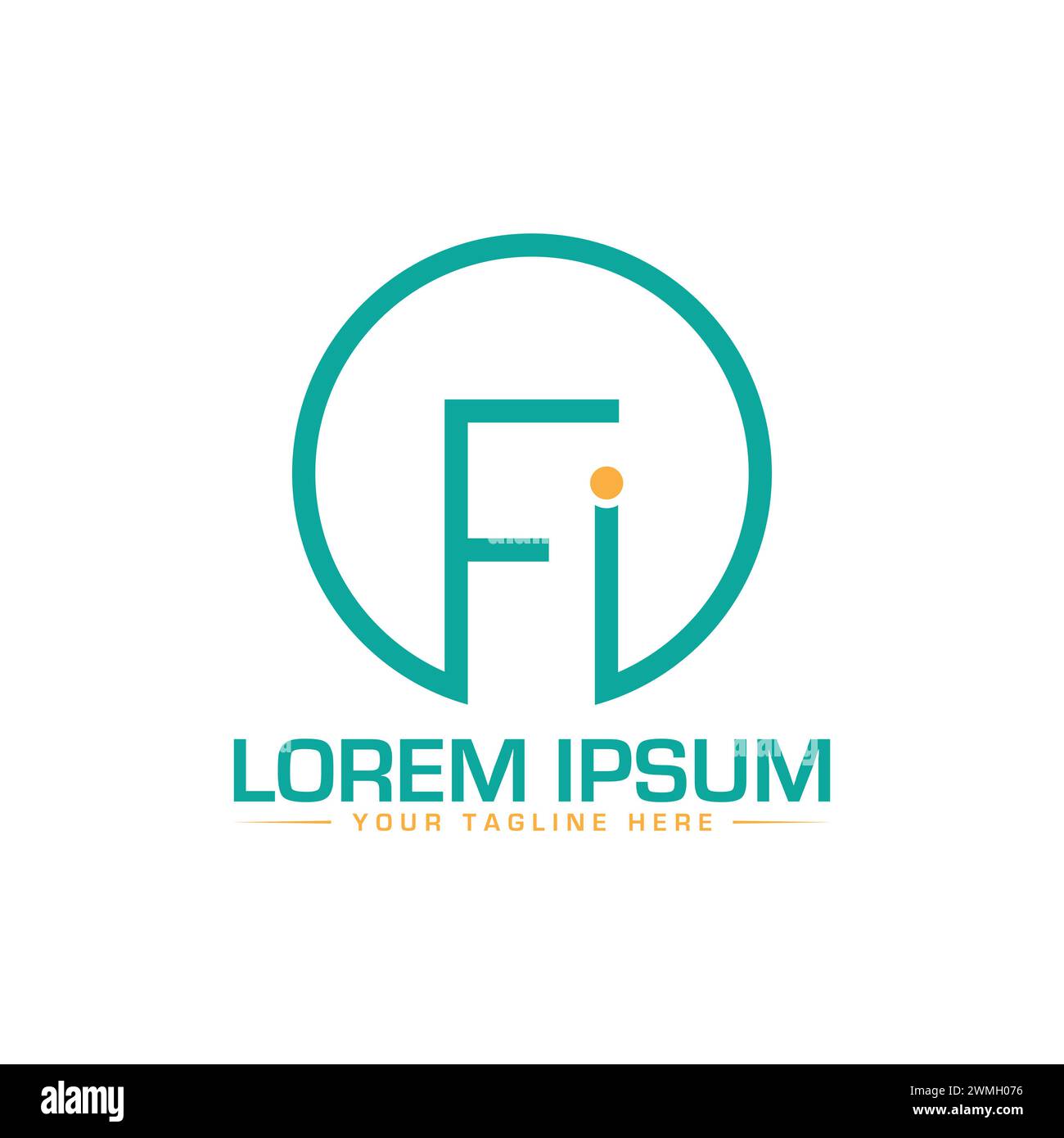 Fi minimal logo Cut Out Stock Images & Pictures - Alamy