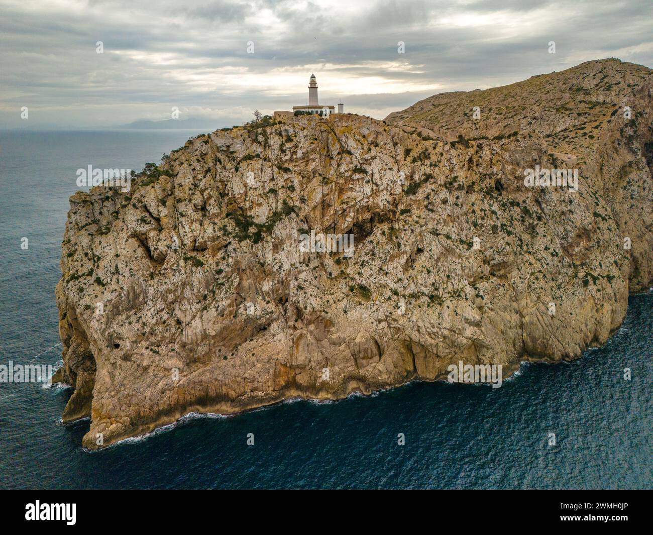 Aerial view isolated rock formation hi-res stock photography and images ...