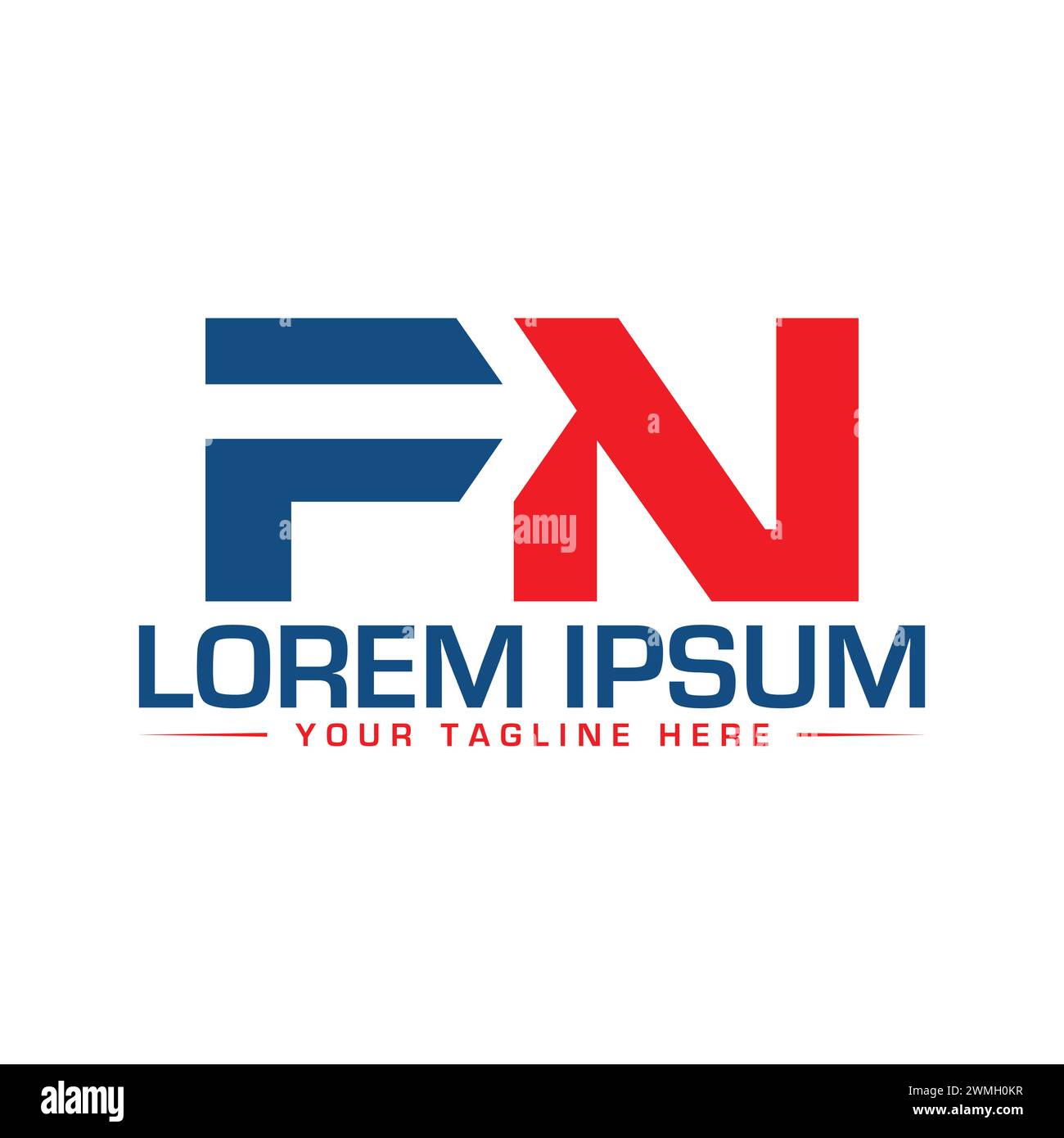 FN Letter Logo Design. Creative and Professional FN Letter Logo Design ...