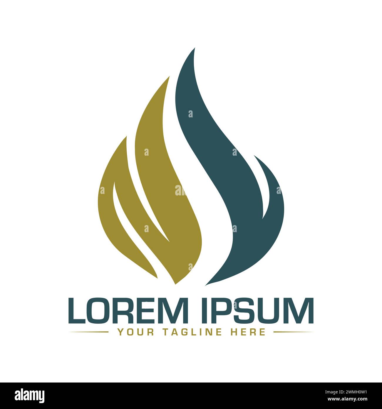 Fire Logo Design Stock Vector Image & Art - Alamy