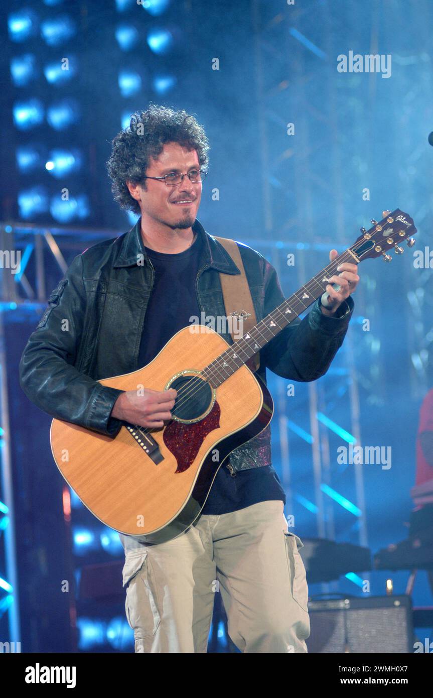 Milan Italy 2003-05-31: Niccolò Fabi, Italian singer, during the ...