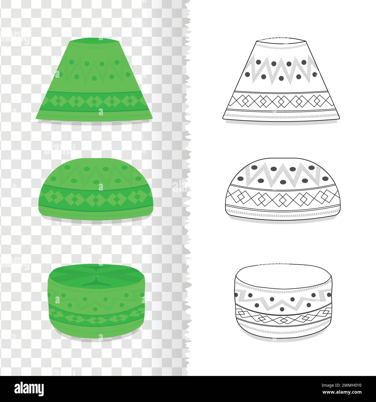 Head caps Stock Vector Images - Alamy