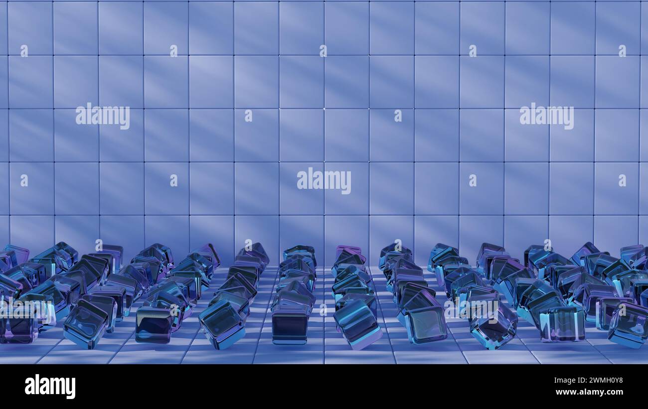 A visual depiction of data being organized and categorized into ...