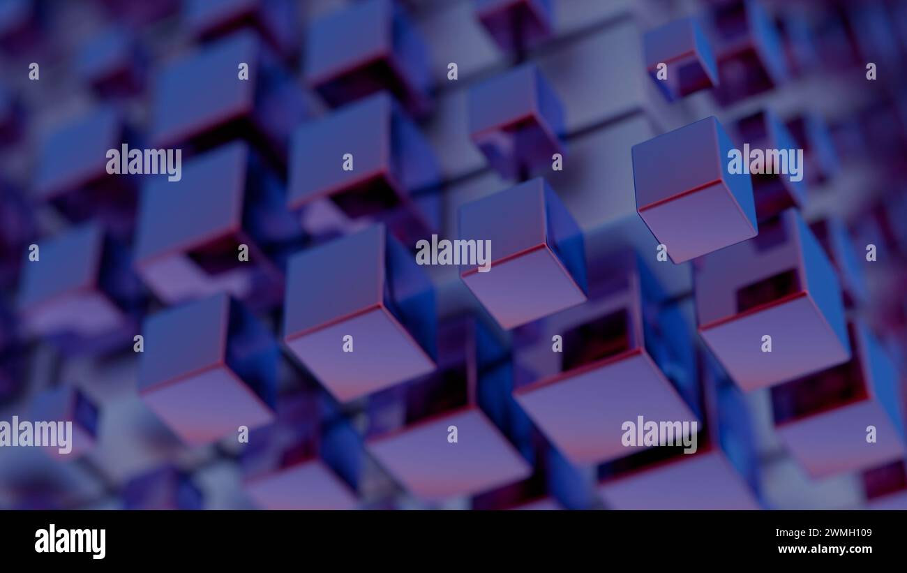 Vivid prismatic shapes morphing in 3D space, creating a visually enchanting and dynamic effect ...