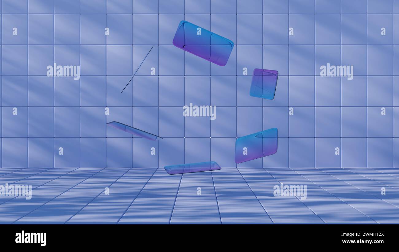 A rectangular shape, featuring four straight sides with opposite sides ...