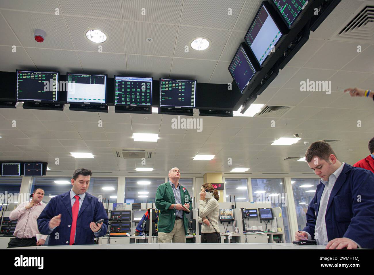 London trading floor hi-res stock photography and images - Alamy