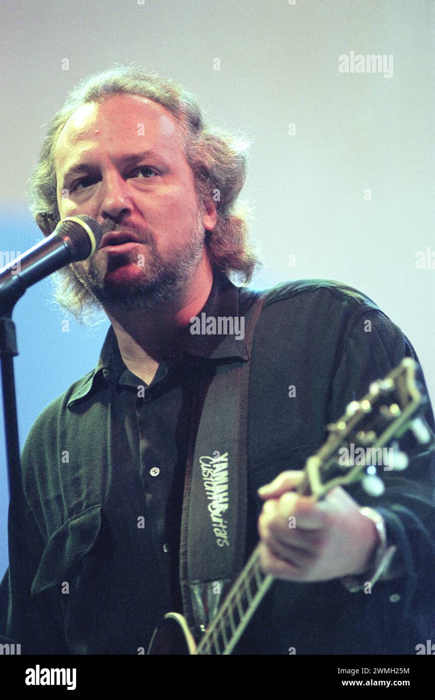 Milan Italy 1996-04-13: Eugenio Finardi, Italian singer, during the ...
