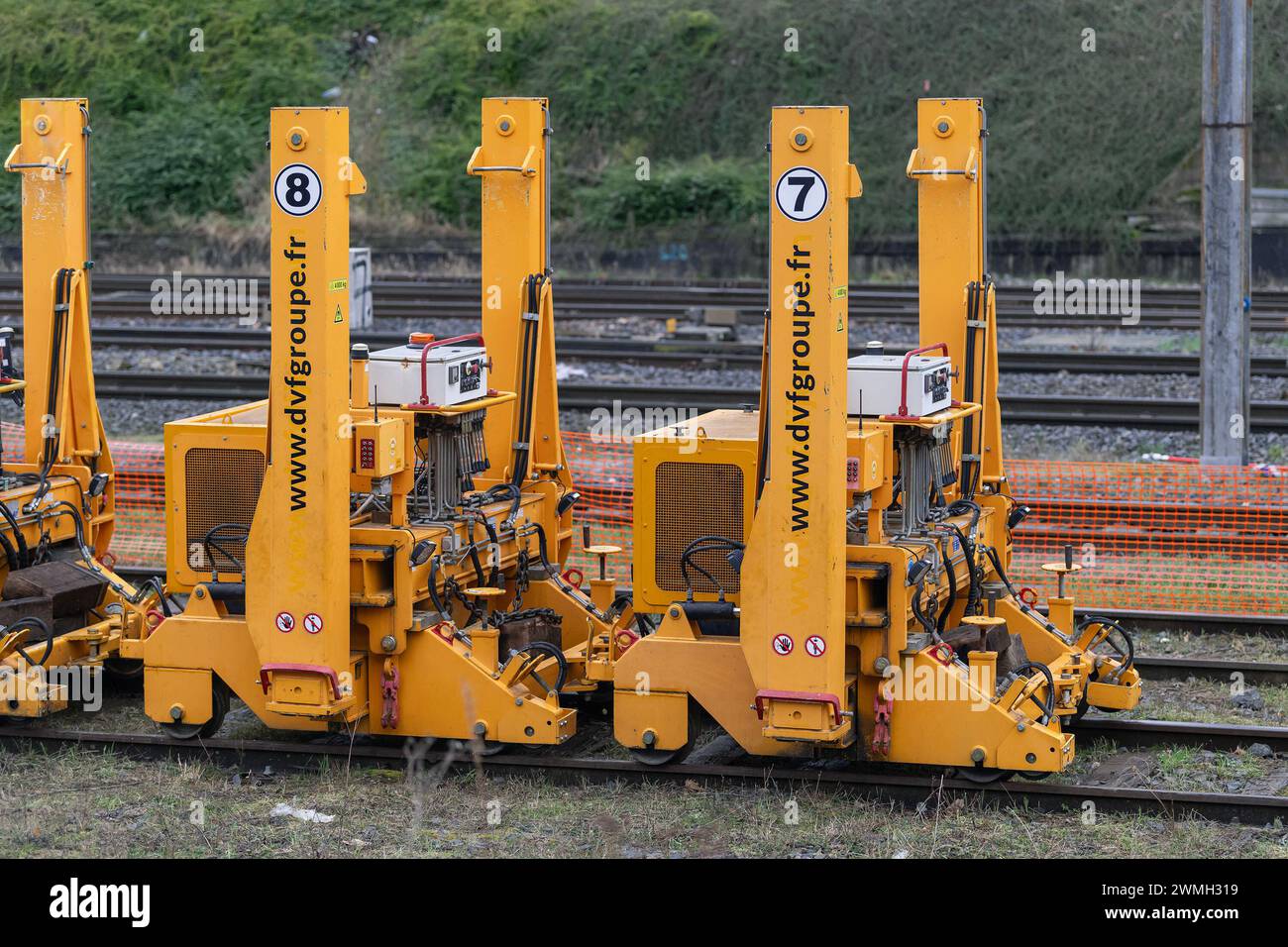 Motorized transportation trolleys hi-res stock photography and images ...