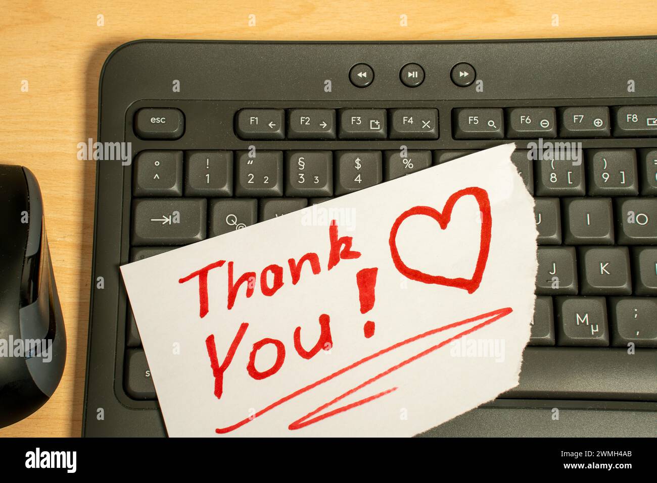 Thankful keyboard hi-res stock photography and images - Alamy