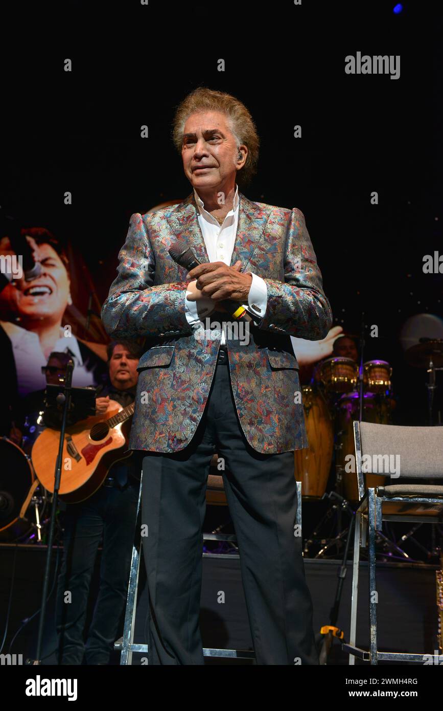 MIAMI, FLORIDA - FEBRUARY 23: José Luis "El Puma" Rodríguez performs ...