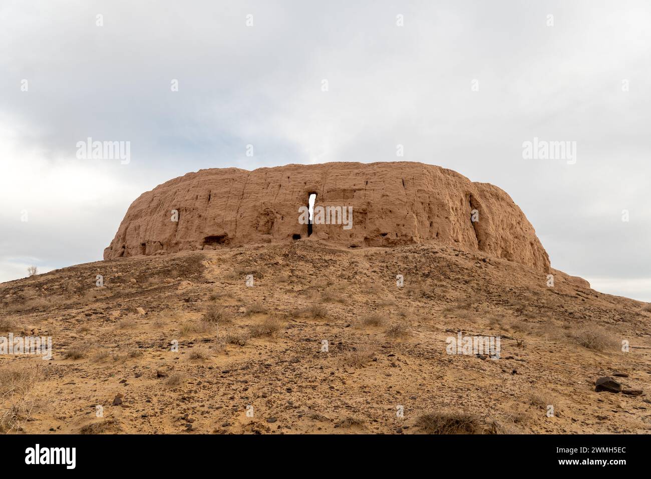 Chilpyk-Kala Zoroastrian Funeral tower ( tower of silence ) The ...