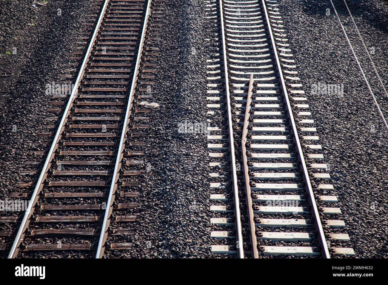Iron rails hi-res stock photography and images - Alamy