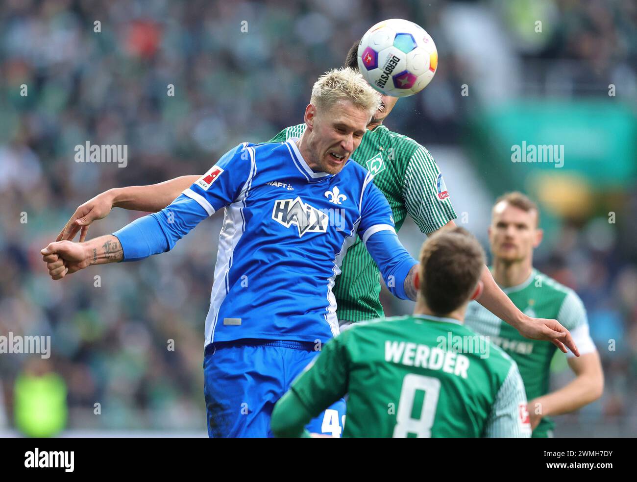 firo: 02/24/2024 Football, Soccer, 1st Bundesliga First League SV ...