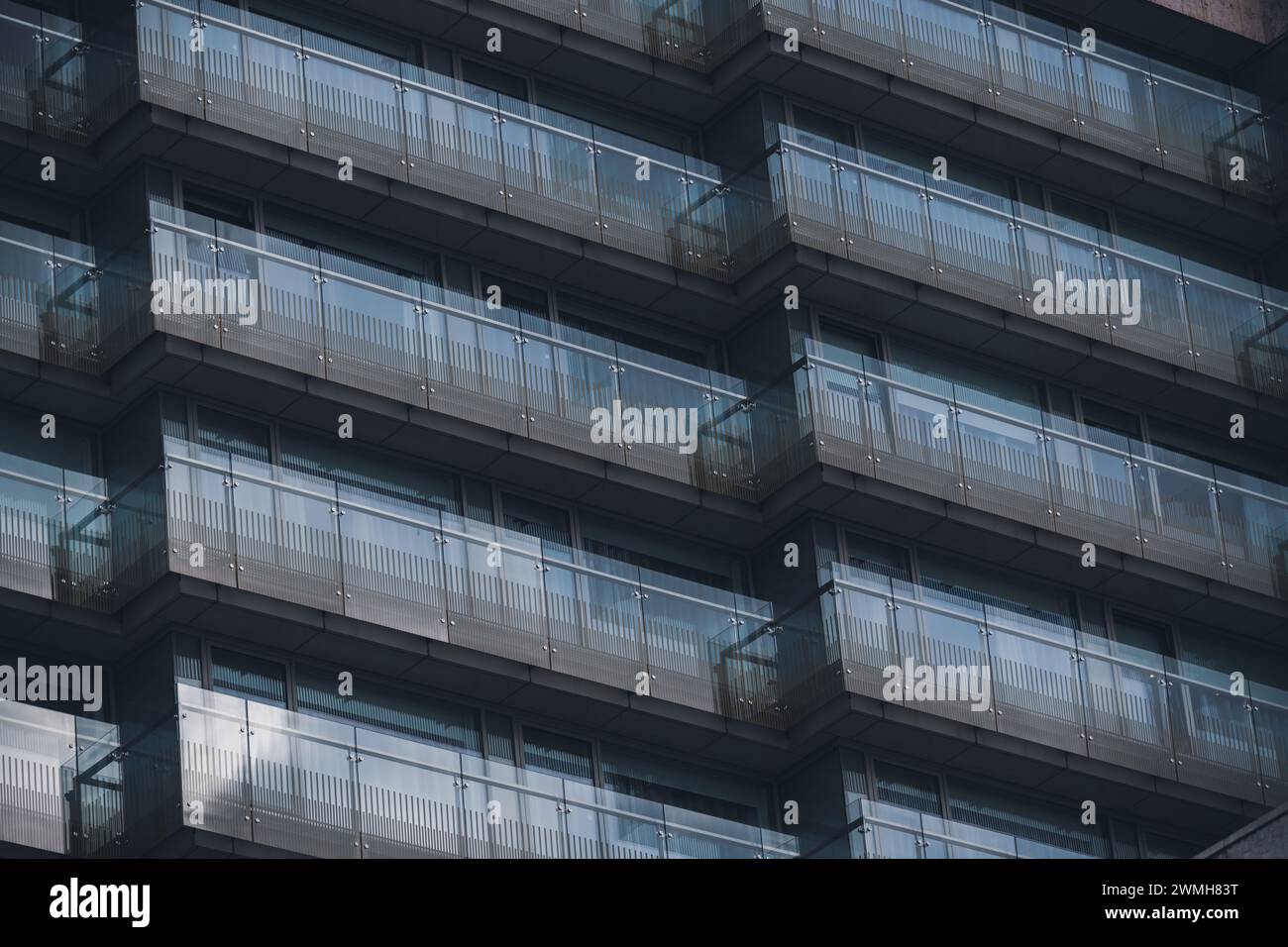 Balconies and windows of the Hotel Marriott Budapest Stock Photo - Alamy