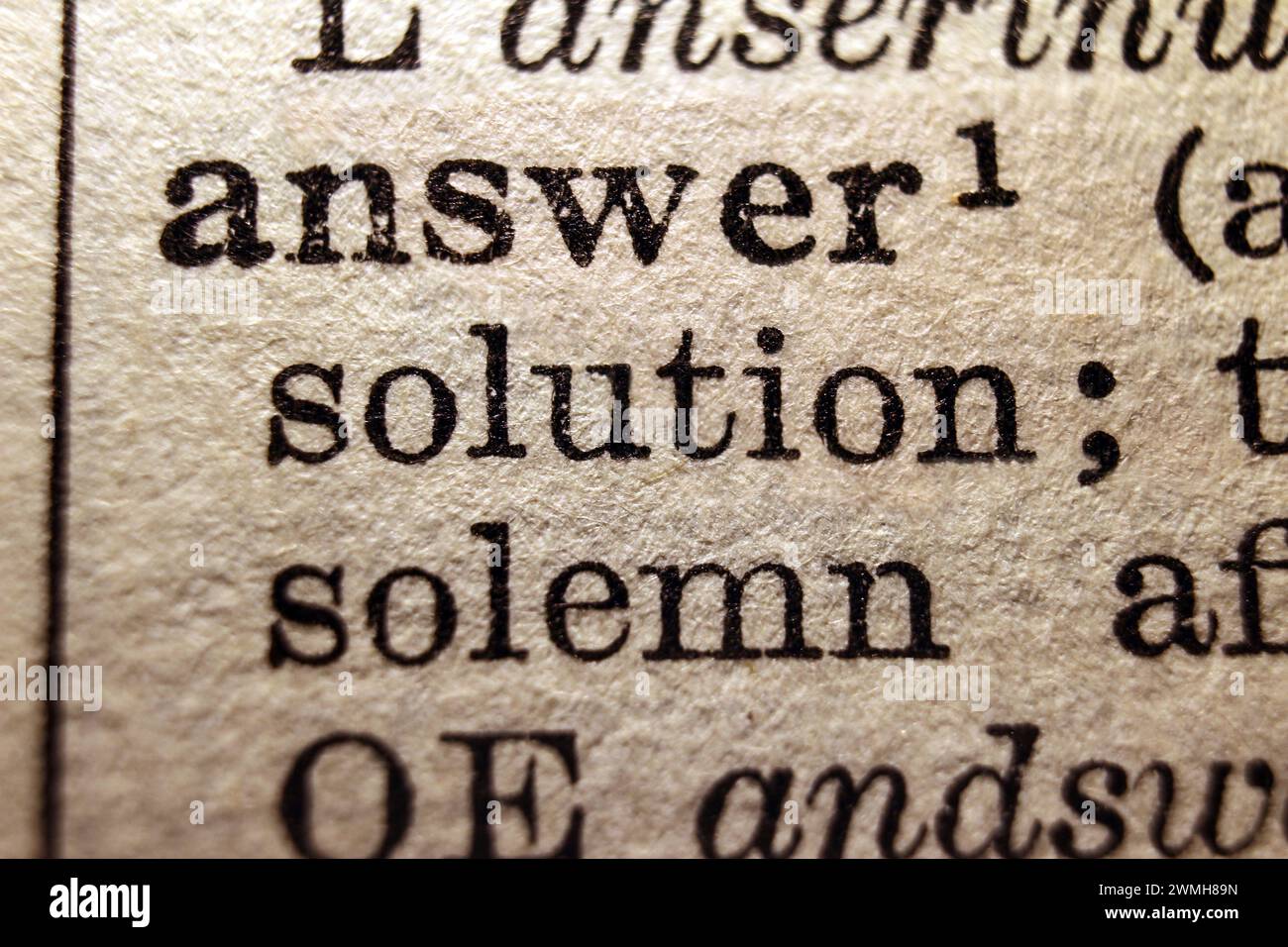 Definition enigma hi-res stock photography and images - Alamy