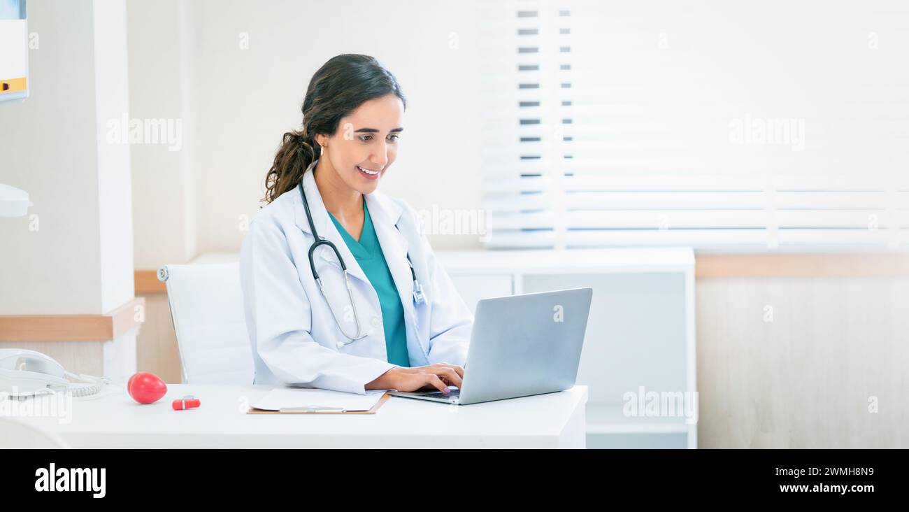 Professional female doctor using hi-res stock photography and images ...