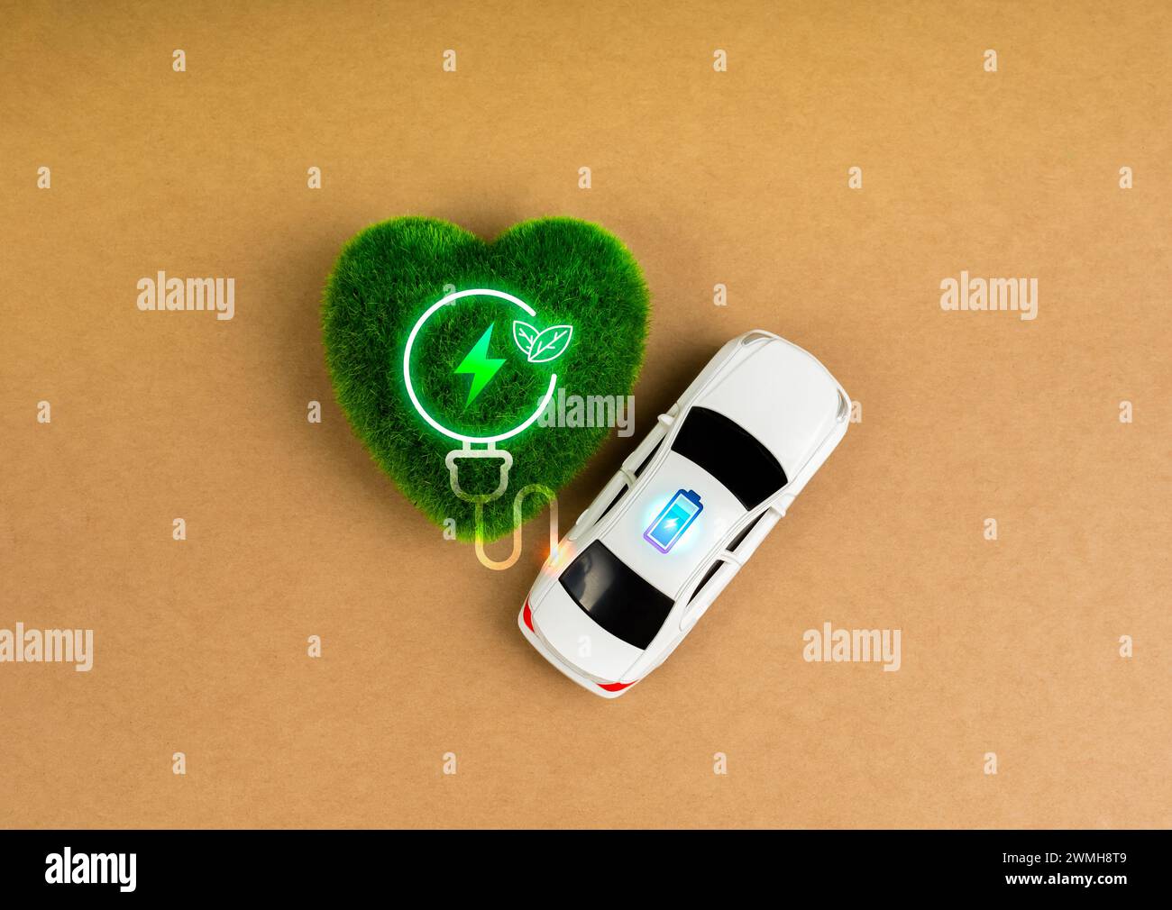 EV car, Electric energy battery charge vehicle with sustainable ...
