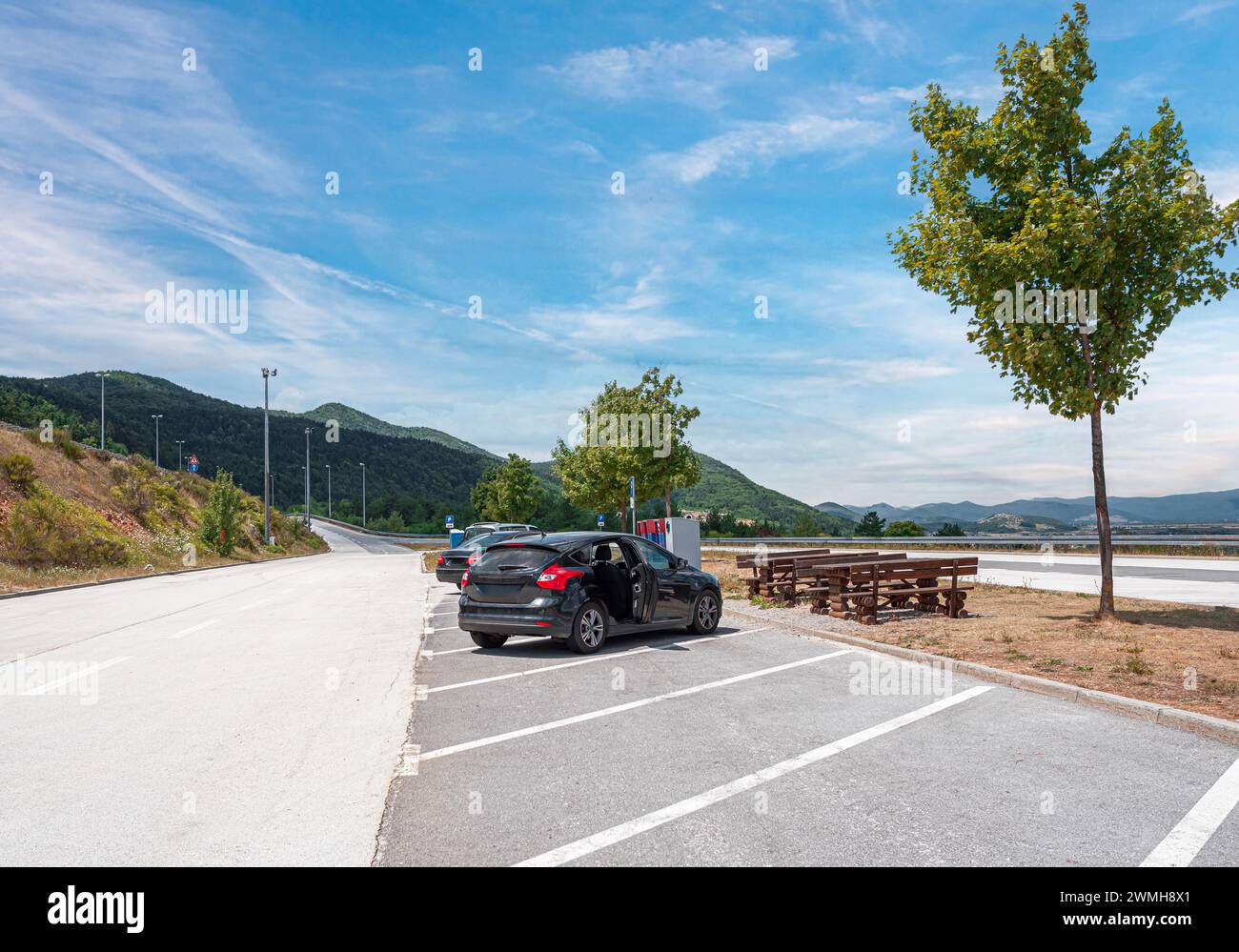 Tir parking hi-res stock photography and images - Alamy