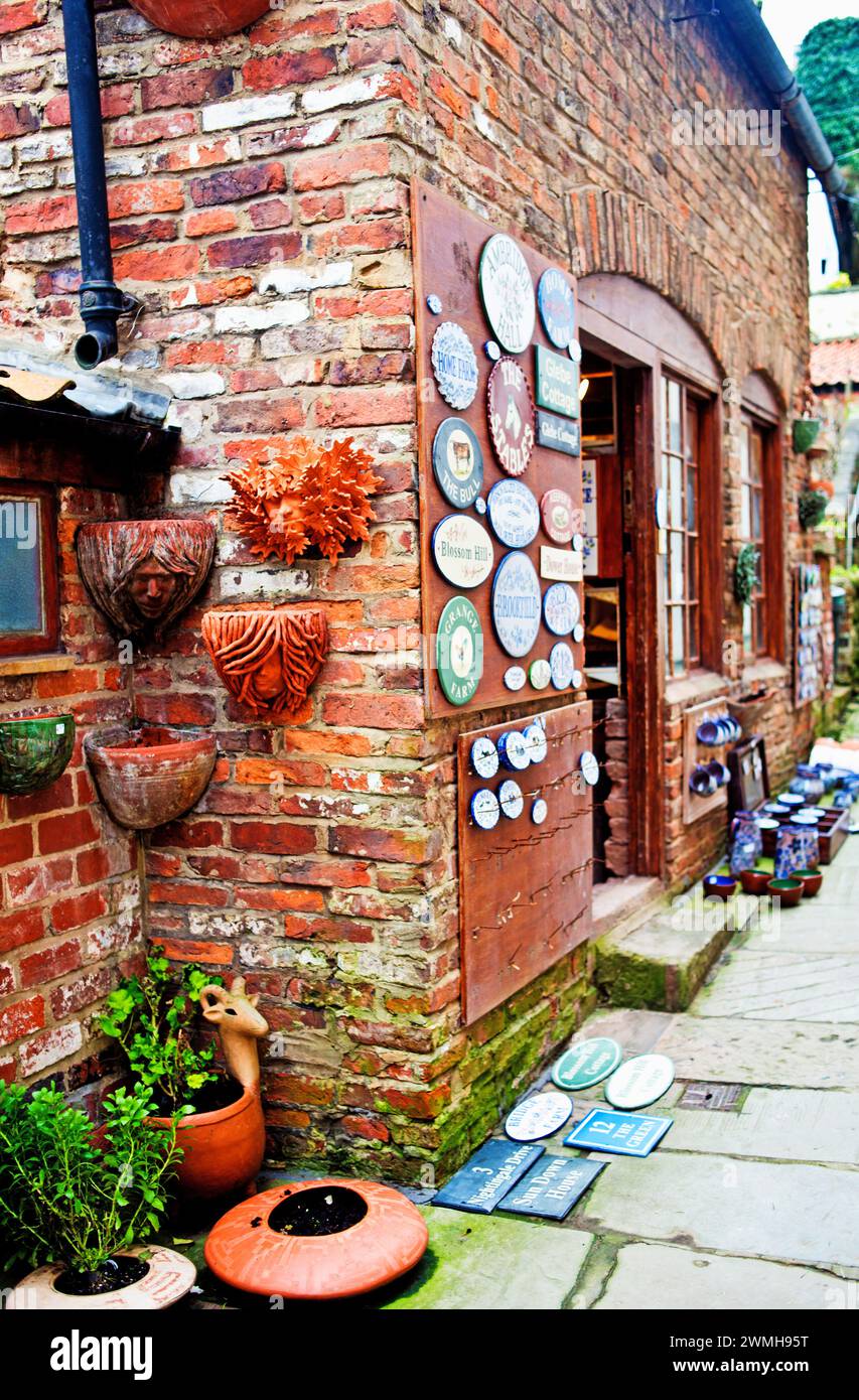 The Washouse Pottery, Whitby, North Yorkshire, England Stock Photo - Alamy