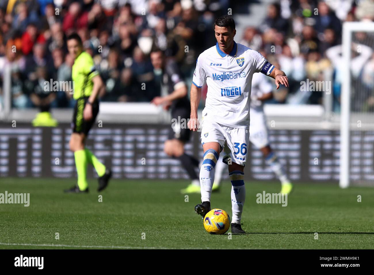 Luca Mazzitelli of Frosinone Calcio in action during the Serie A match ...