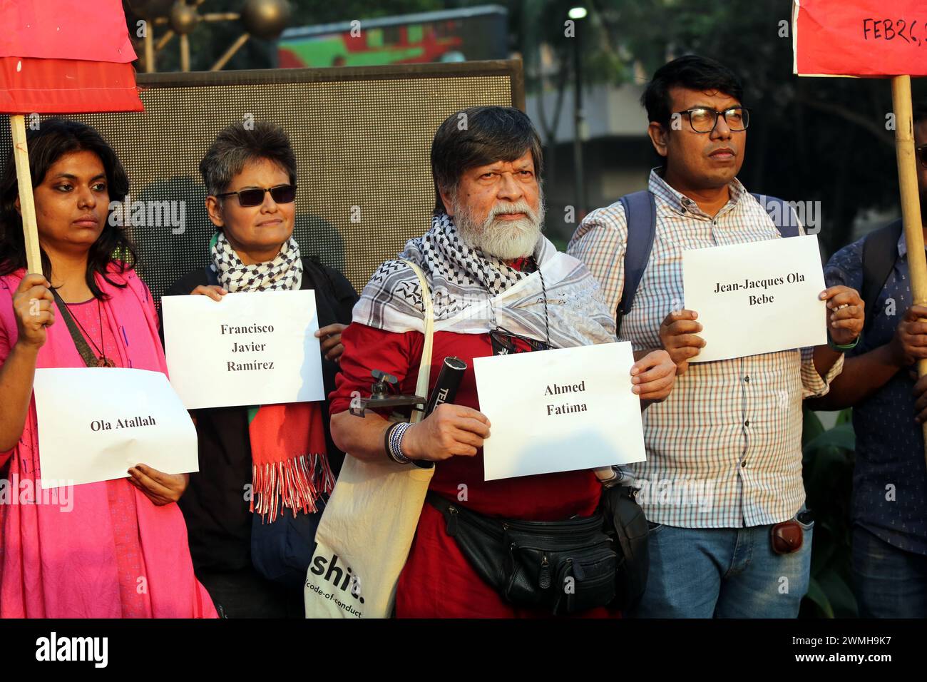 Support for palestinian journalist hi-res stock photography and images ...